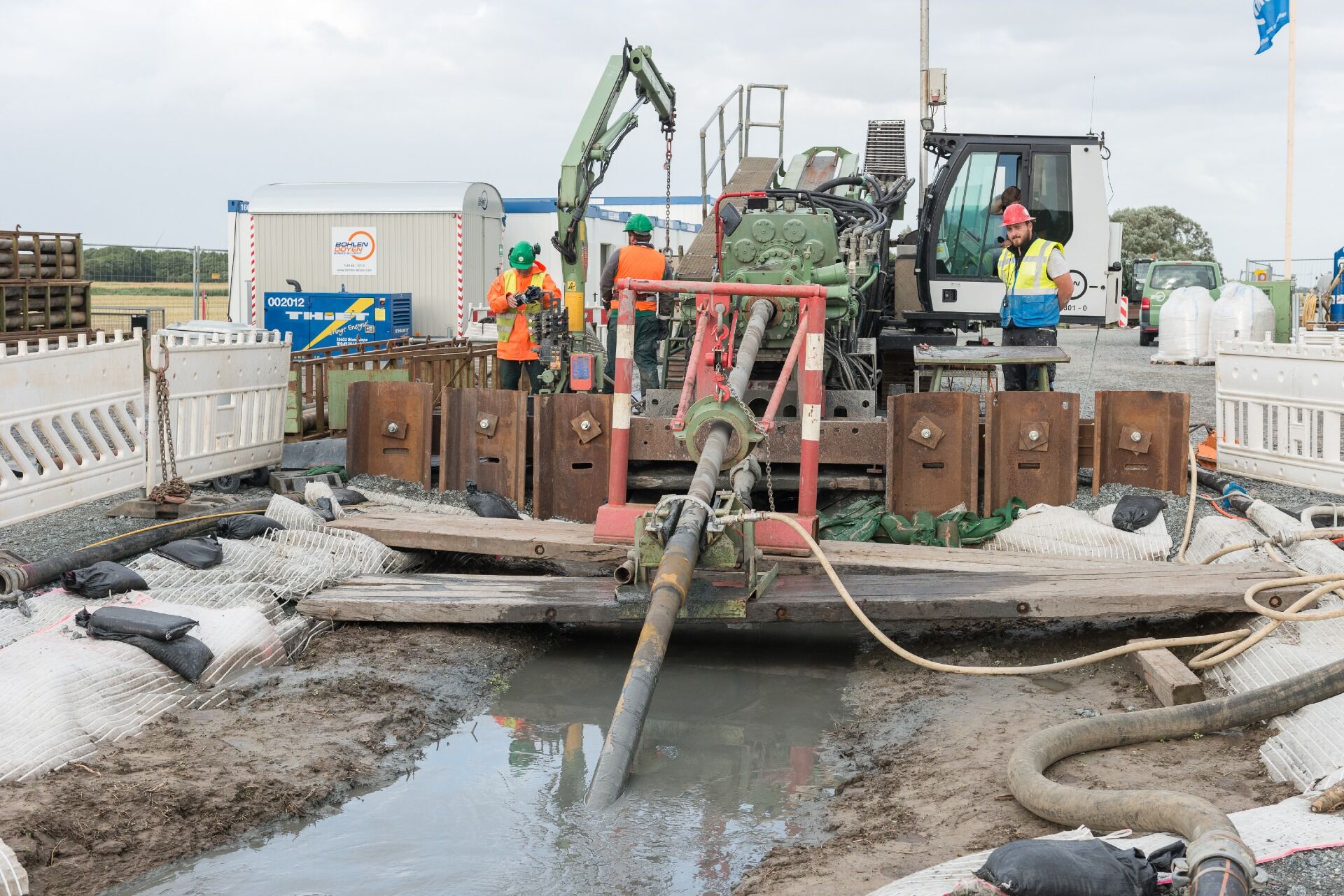Erste Kabelverlegung in Niedersachsen